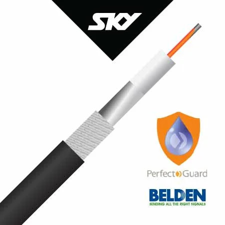 RG6, Sky Approved, Black, 305m, 75 Ohm, Satellite / Antenna Coaxial ...